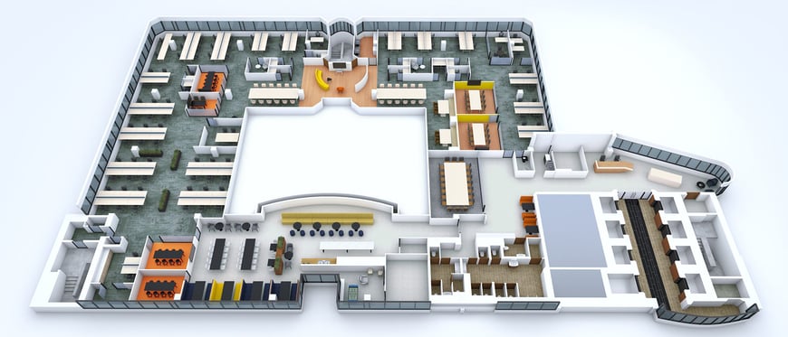 3D Colored Emergency Response Maps - Get a Quote | Halo Renders