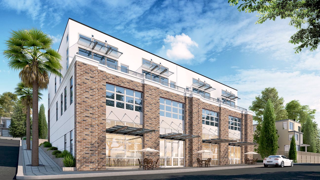 Commercial R.E. 3D Exterior Rendering | Halo Renders